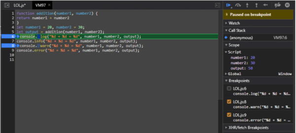 How To Debug Your Javascript Code Debugbar