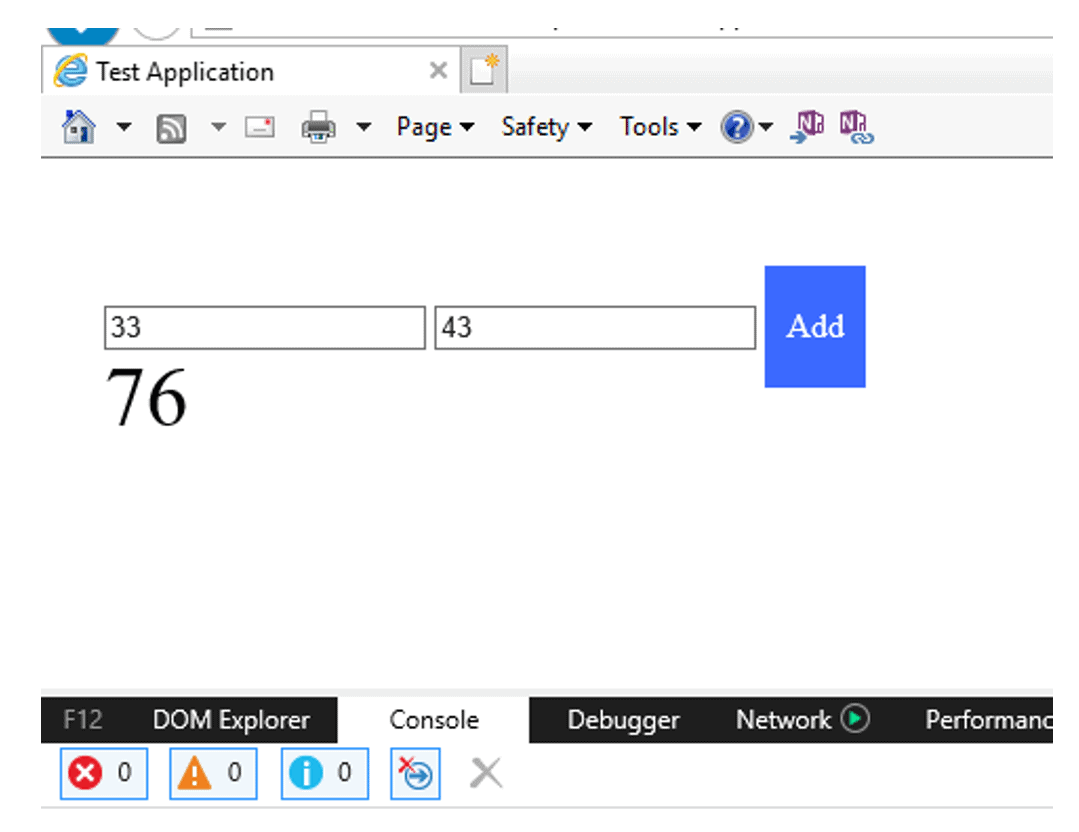 Internet Explorer debug tutorial | DebugBar