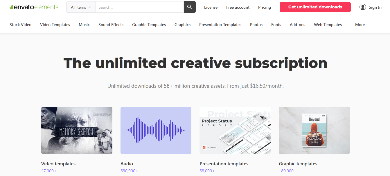 Envato Market: Thèmes et extensions WP, graphismes... | DebugBar