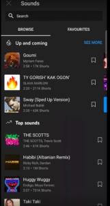 How to add music to YouTube Shorts videos?