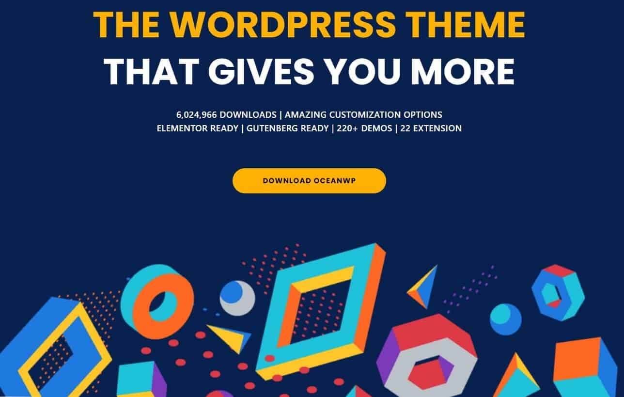 OceanWP : notre avis complet sur ce thème WordPress polyvalent | DebugBar