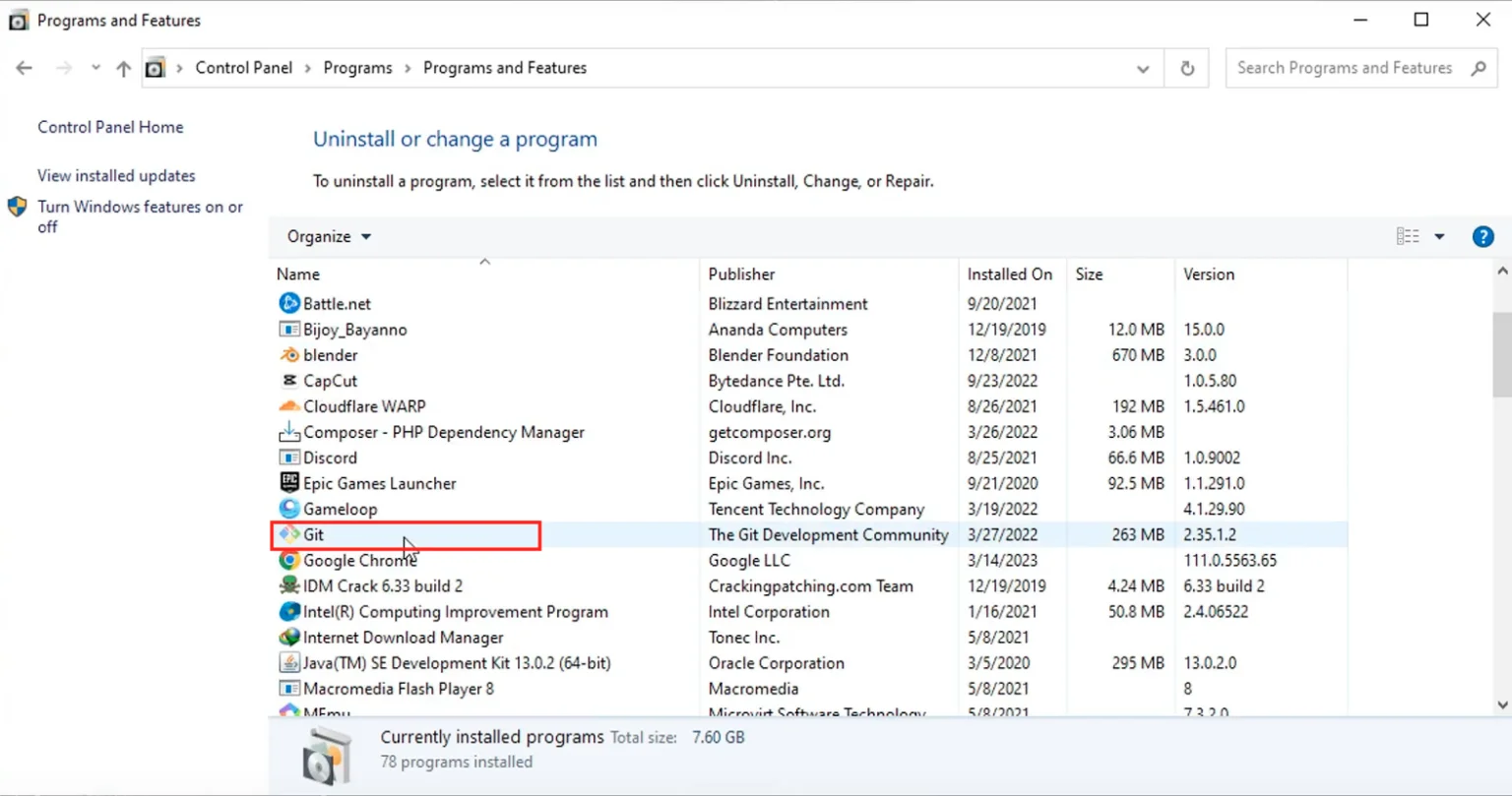 How to Completely Uninstall Git from Your Computer on Windows, Mac, and Linux ? | DebugBar
